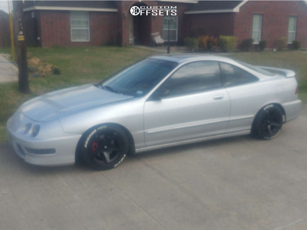 Acura Integra Black Rims