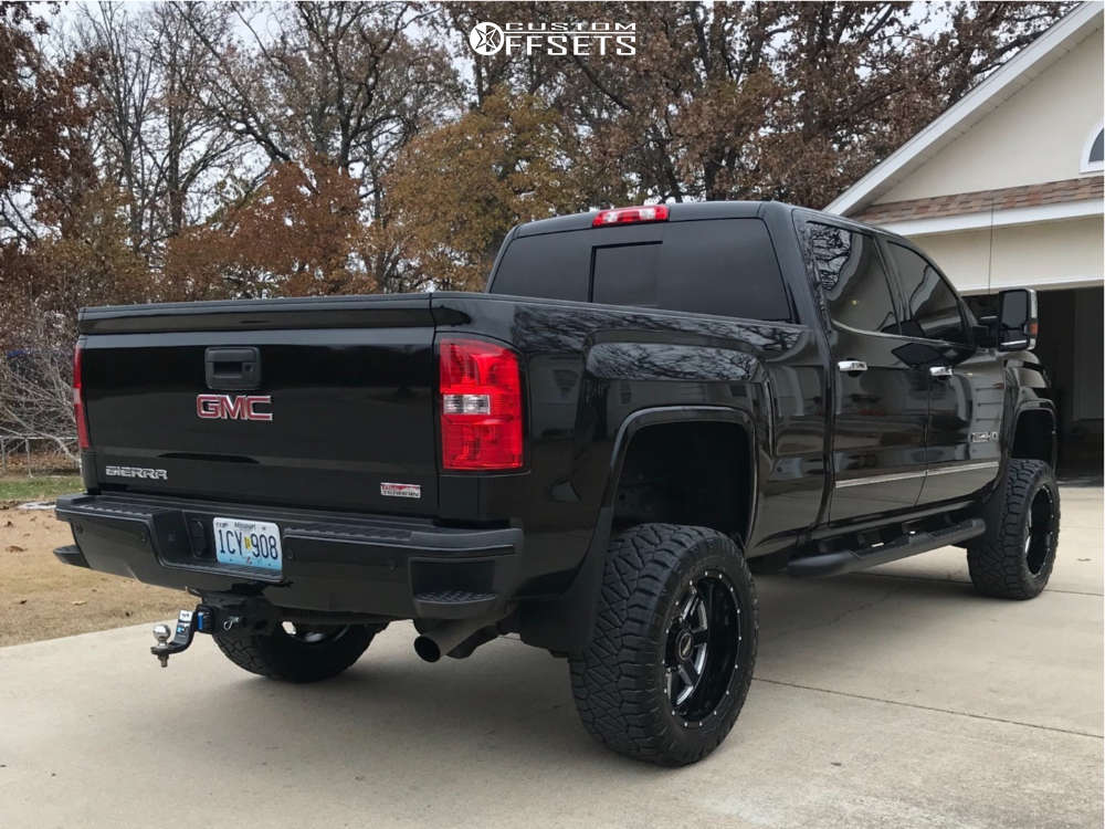 2016 GMC Sierra 2500 HD with 20x10 -25 Sota AWOL and 33/12.5R20 Nitto Ridge Grappler and ...