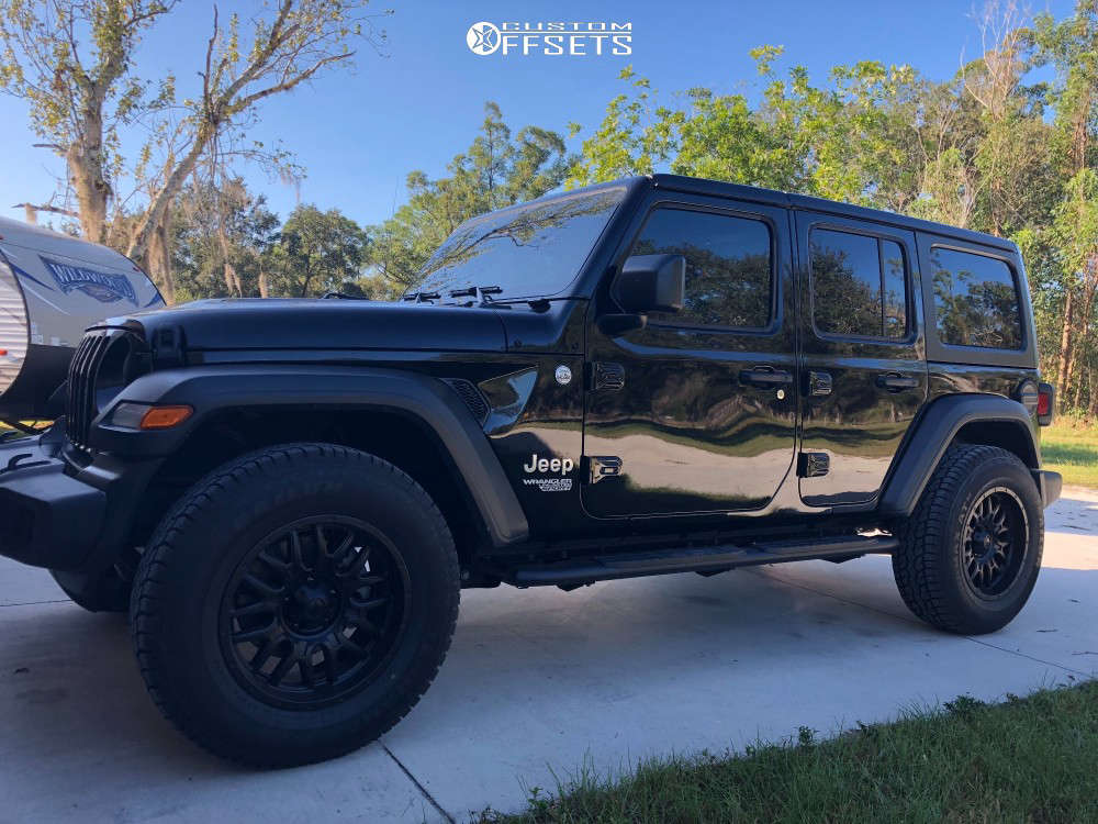 2018 Jeep Wrangler with 18x9 -12 Ultra Hunter and 275/70R18 Sailun ...