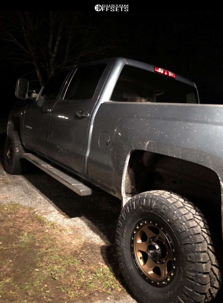 2015 Chevrolet Silverado 2500 HD with 17x8.5 0 Method Con6 and 315 ...