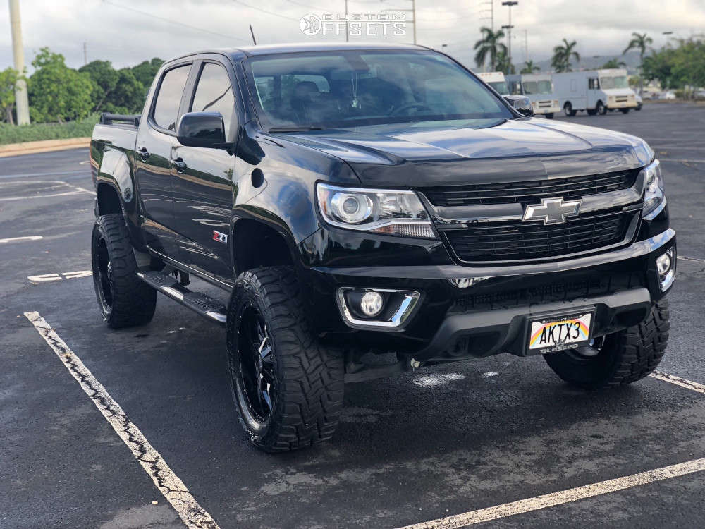 2018 Chevrolet Colorado with 20x9 0 Moto Metal Mo970 and 305/55R20 Toyo ...
