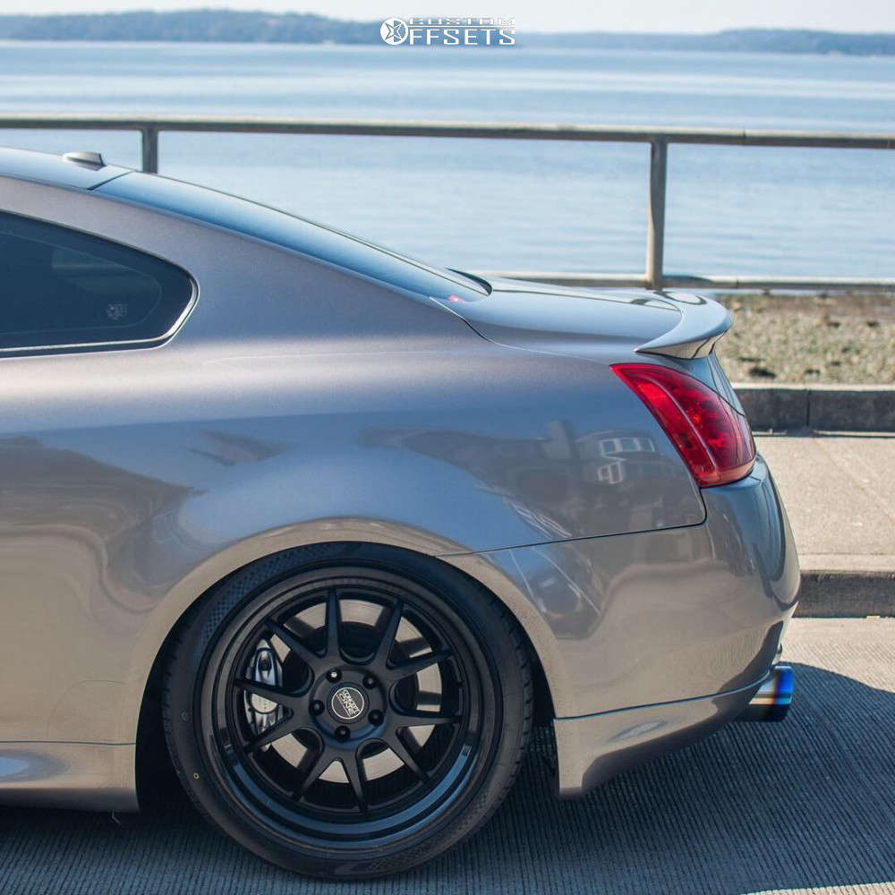 2008 INFINITI G37 with 19x9.5 15 Concept One Csl-55 and 245/35R19 ...