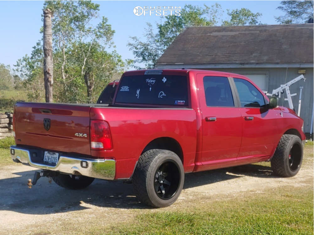2012 Ram 1500 Wheel Offset Super Aggressive 3"-5" Stock | 505376 ...