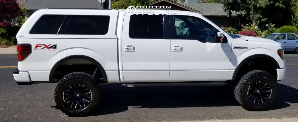 2012 Ford F-150 with 20x10 -25 Dropstars 654bm and 35/12.5R20 ...