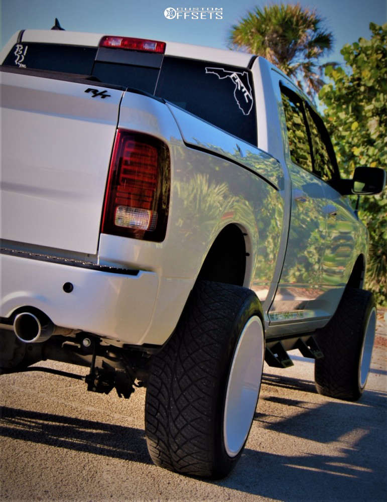2013 Ram 1500 with 22x12 -44 XF Offroad Xf-203 and 305/45R22 Nitto ...