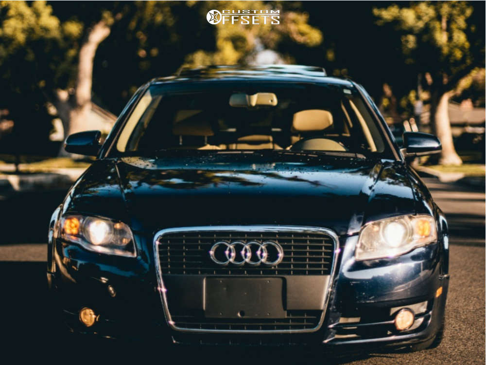 2006 Audi A4 Quattro with 19x8.5 35 VMR V710 and 225/35R19 BFGoodrich ...
