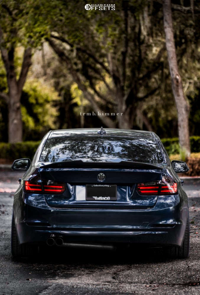 2013 BMW 328i with 18x9 30 Apex FL-5 and 245/40R18 Hankook Ventus V12 ...