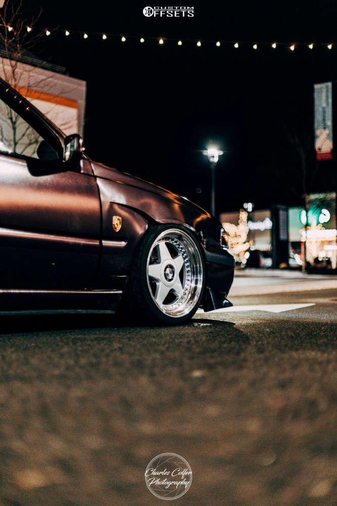 1998 Volvo S70 with 17x8.5 25 Avant Garde M240 and 195/45R17 Yokohama S ...