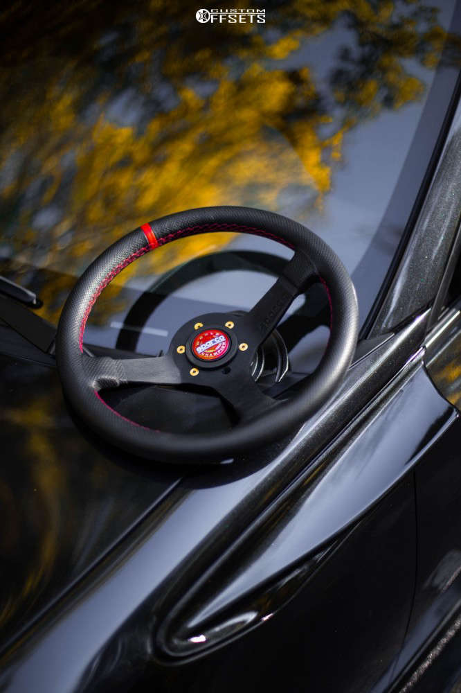 2014 Subaru BRZ with 18x9.5 38 Ambit RS18 and 245/45R18 Michelin Pilot ...