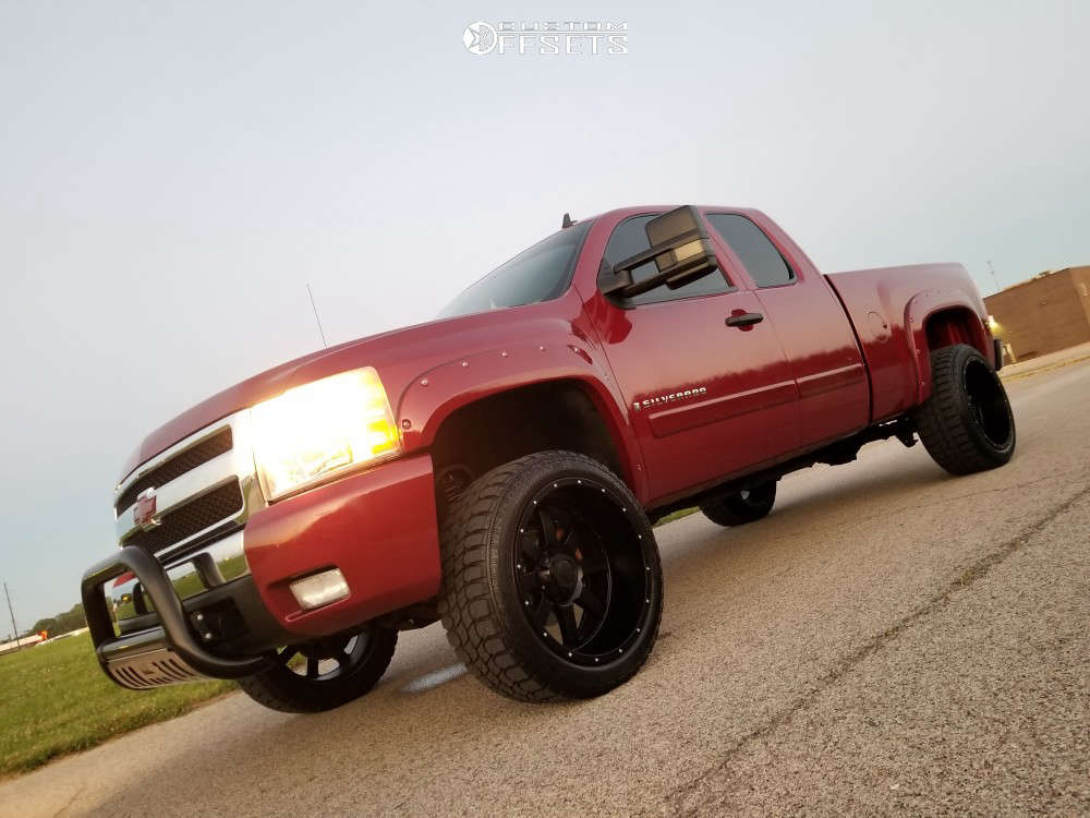 2007 Chevrolet Silverado 1500 Classic Wheel Offset Nearly Flush ...