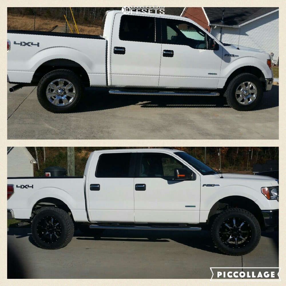 2012 Ford F-150 with 20x10 -24 Moto Metal Mo970 and 295/60R20 Atturo ...