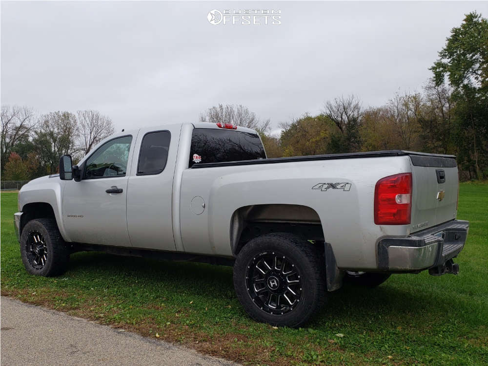 2011 Chevrolet Silverado 2500 HD with 20x9 Hostile Gauntlet and 295 ...