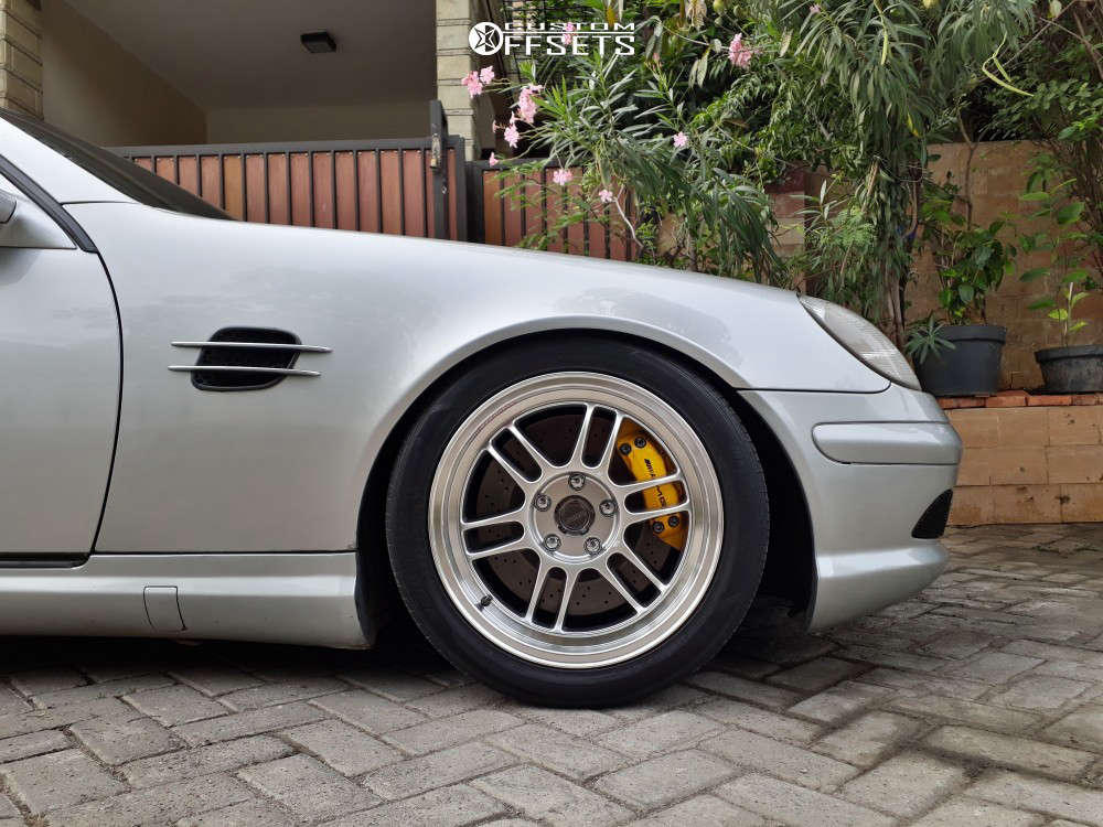 1999 Mercedes-Benz SLK230 with 17x7.5 42 SSW S165 and 225/45R17 Hankook ...