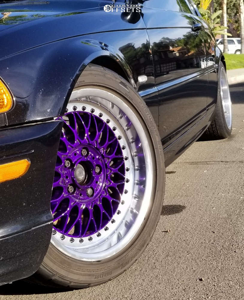 2001 BMW 325Ci with 17x8 20 BBS Rc090 and 205/40R17 Dunlop Sp Sport 01 ...