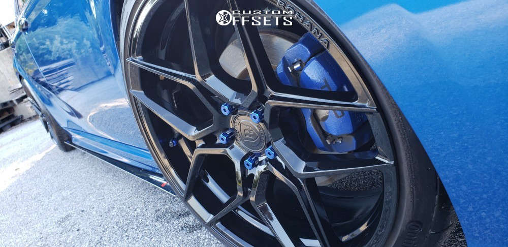 2018 Toyota Camry with 20x9 35 Rohana Rfx11 and 235/35R20 Continental ...