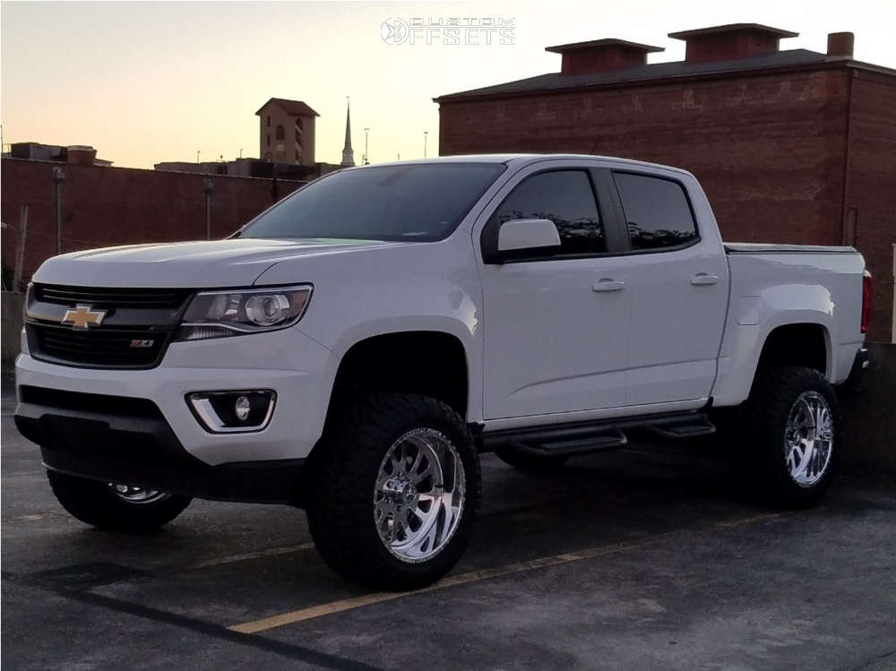 2016 Chevrolet Colorado with 20x10 -24 American Force Octane Ss and 32/ ...