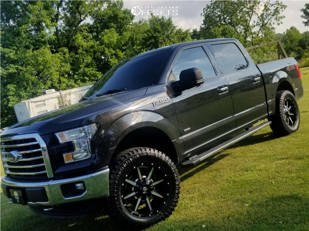 2015 Ford F-150 with 20x9 Mayhem Arsenal and 305/55R20 Atturo Trail ...