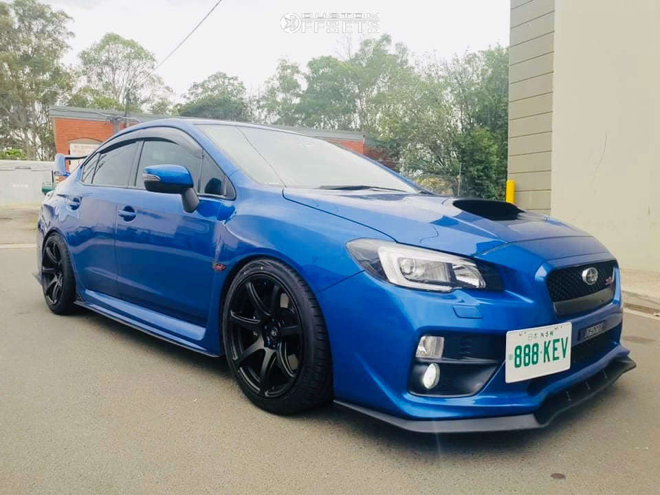 2015 Subaru WRX STI with 18x9.5 36 Rota Vector Pro and 245/40R18 ...