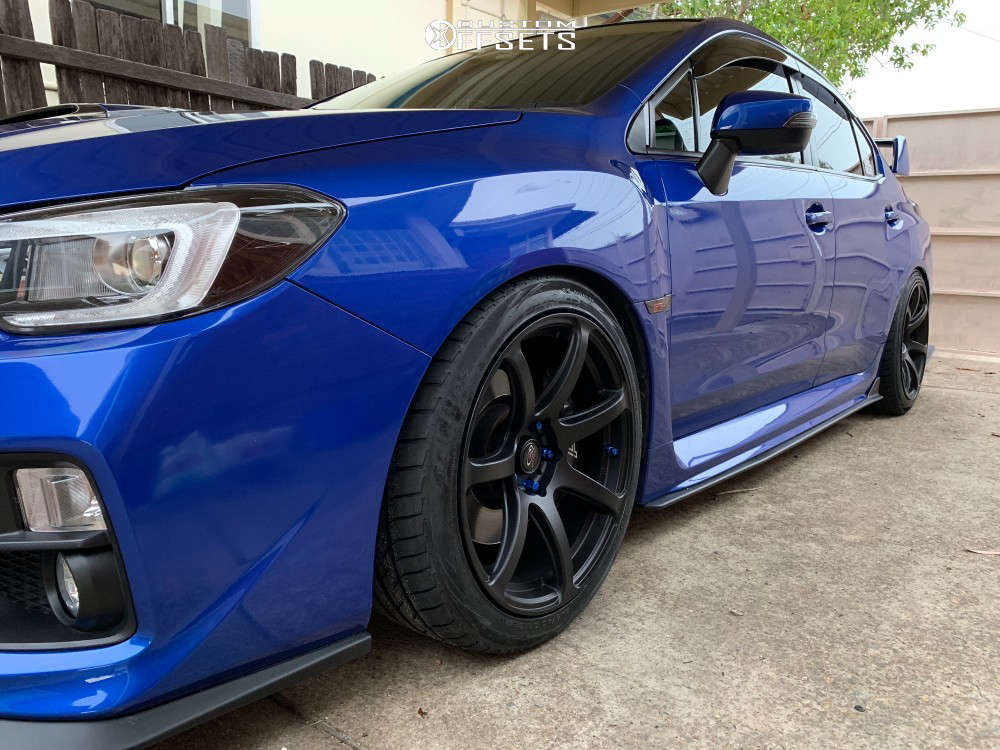 2015 Subaru WRX STI with 18x9.5 36 Rota Vector Pro and 245/40R18 ...