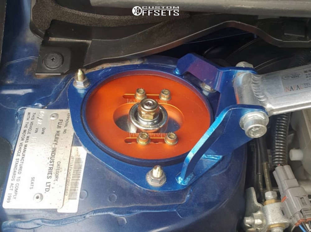 2015 Subaru WRX STI with 18x9.5 36 Rota Vector Pro and 245/40R18 ...