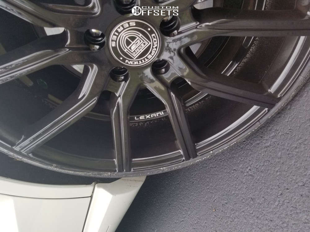 2010 Mercedes-Benz E350 with 20x8.5 42 Lexani Gravity and 245/30R20 ...