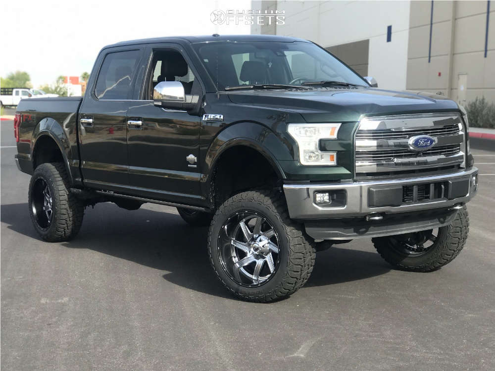 2015 Ford F-150 with 22x12 -44 Fuel Moab and 35/12.5R22 Haida Hd878 R/t ...