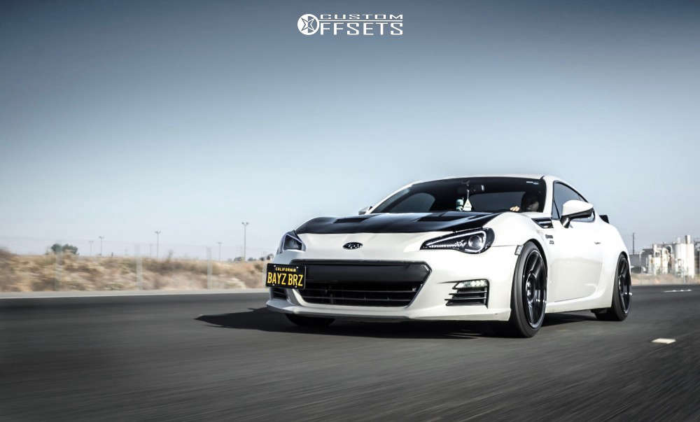 2015 Subaru BRZ Wheel Offset Tucked Air Suspension | 512605 | Custom ...