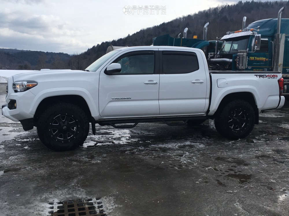 2016 Toyota Tacoma with 17x9 -12 Vision ARC and 265/70R17 Goodyear ...