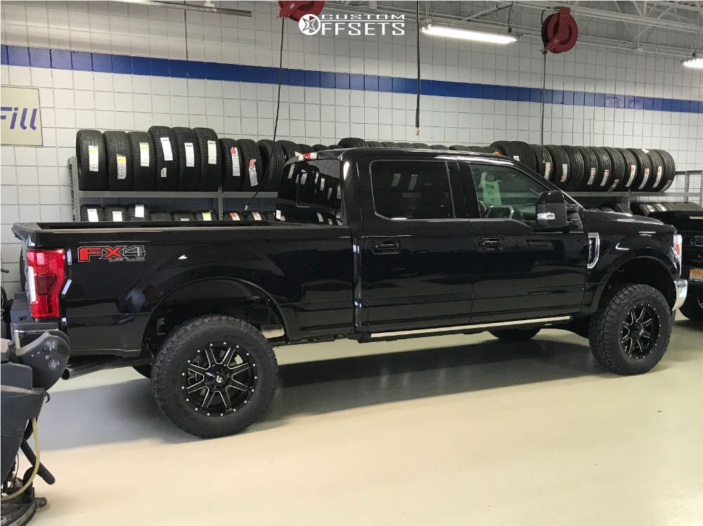 2019 Ford F-250 Super Duty with 20x9 1 Fuel Maverick D610 and 295/55R20 ...
