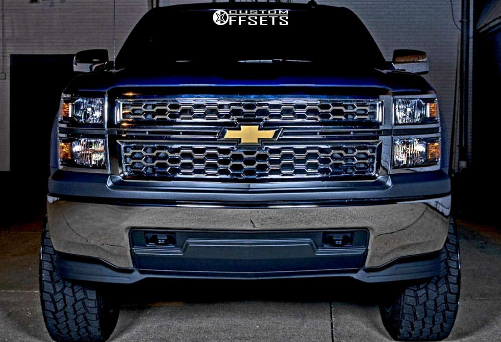 2015 Chevrolet Silverado 1500 with 20x12 -44 Fuel Nuts and 305/55R20 ...