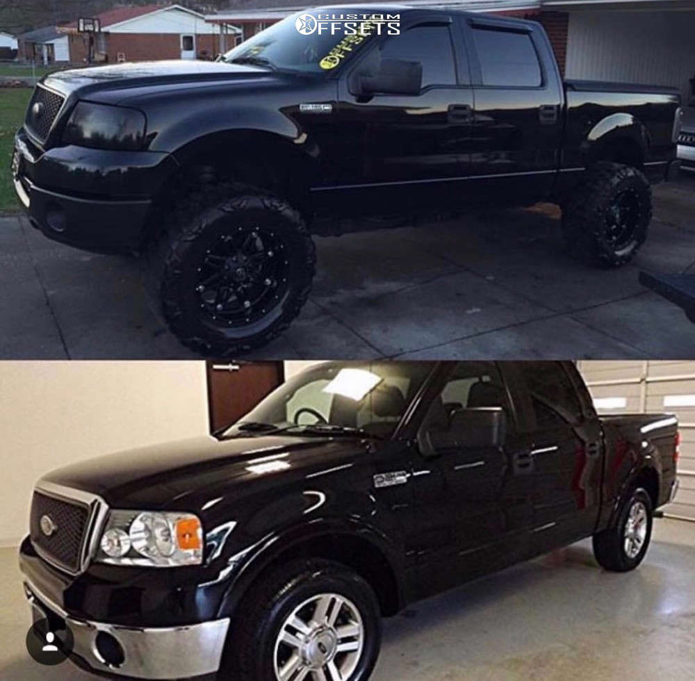 2006 Ford F-150 with 20x10 Fuel Hostage and 37/13.5R20 Nitto Mud ...