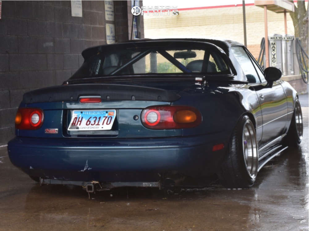 1996 Mazda Miata with 15x8 0 MST Time Attack and 175/50R15 Nexen Cp672 ...