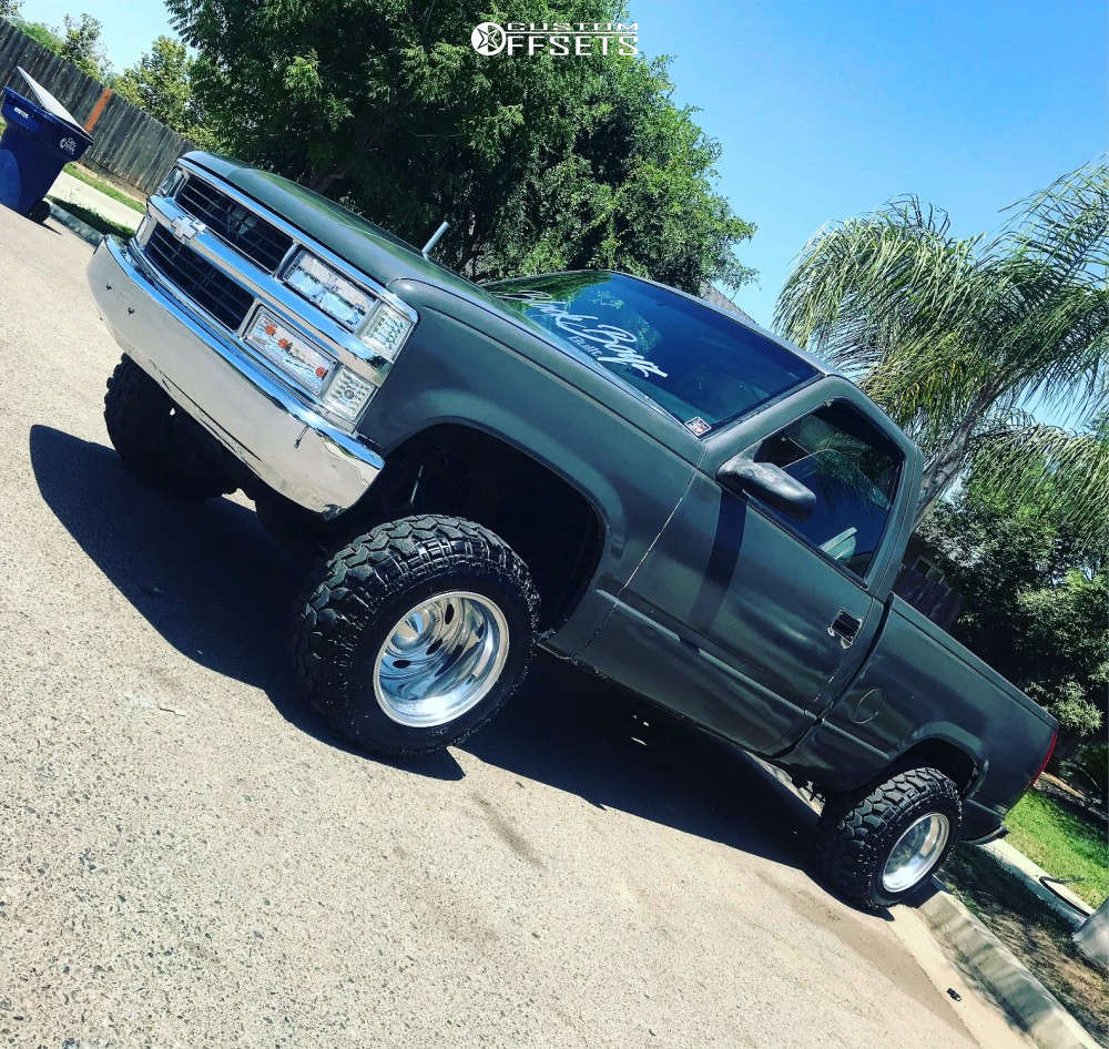 1988 Chevrolet K1500 with 15x12 -44 Weld Racing Typhoon and 29/10.5R15 ...