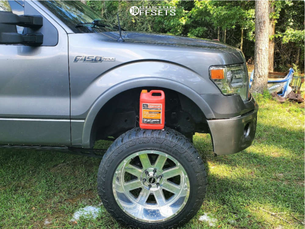 2013 Ford F-150 with 22x12 -51 Sota Awol and 35/12.5R22 Fury Offroad ...