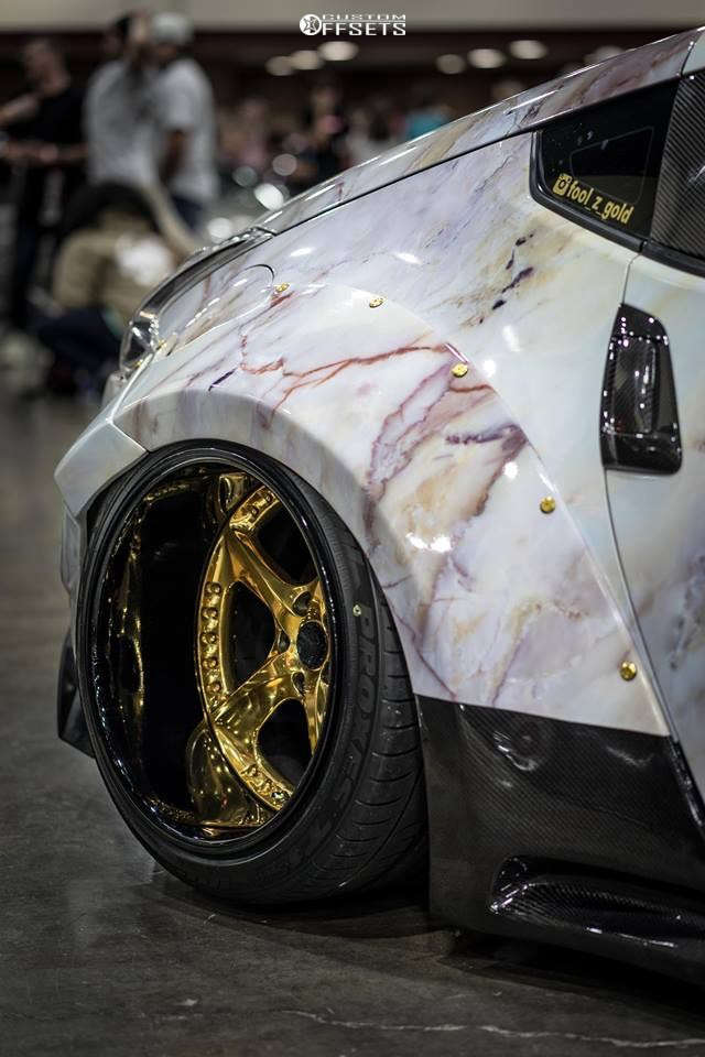 2009 Nissan 370Z with 19x11.5 -1 Leon Hardiritt Vertu and 265/30R19 ...