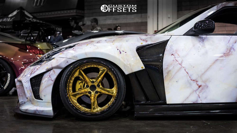 2009 Nissan 370Z with 19x11.5 -1 Leon Hardiritt Vertu and 265/30R19 ...