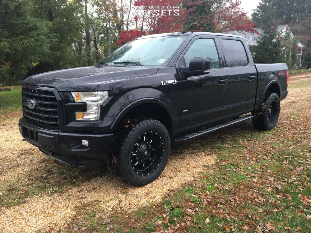2016 Ford F-150 with 20x10 -12 Fuel Krank and 305/55R20 Falken WildPeak ...