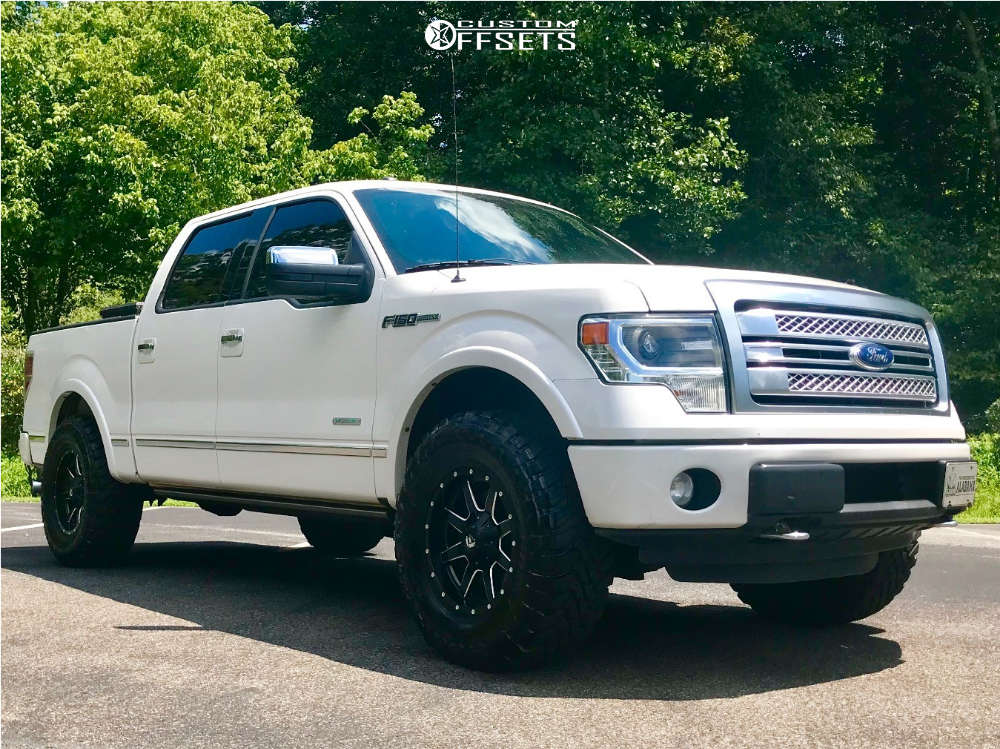 2013 Ford F-150 with 18x9 -12 Fuel Maverick and 315/70R18 Toyo Tires ...