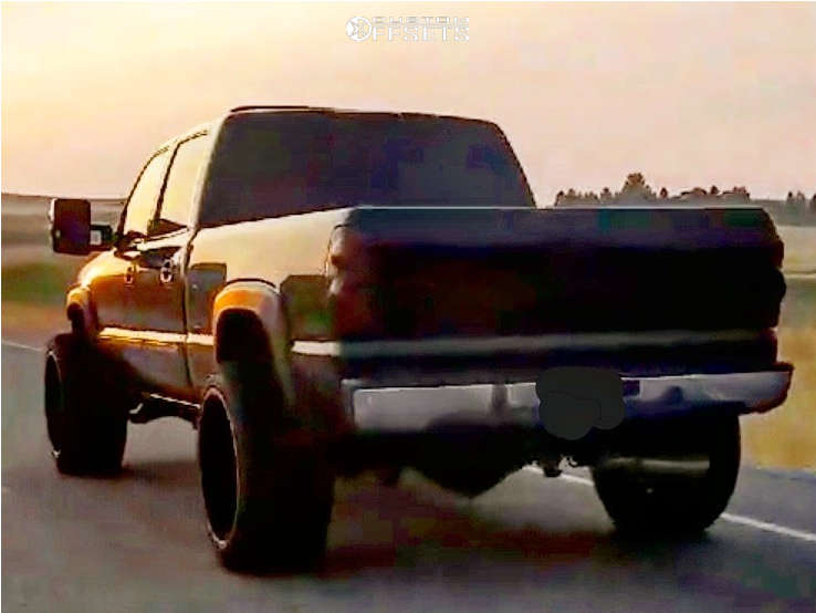 2006 GMC Sierra 2500 HD with 24x14 -76 TIS 544BM and 35/13.5R24 AMP Mud ...