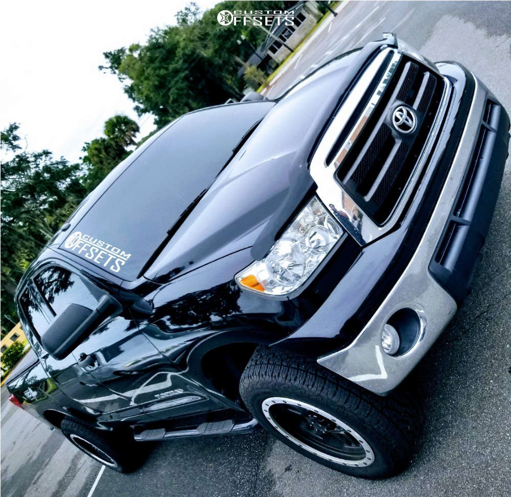 2012 Toyota Tundra with 20x10 10 Tuff T16 and 275/60R20 Nexen Roadian ...
