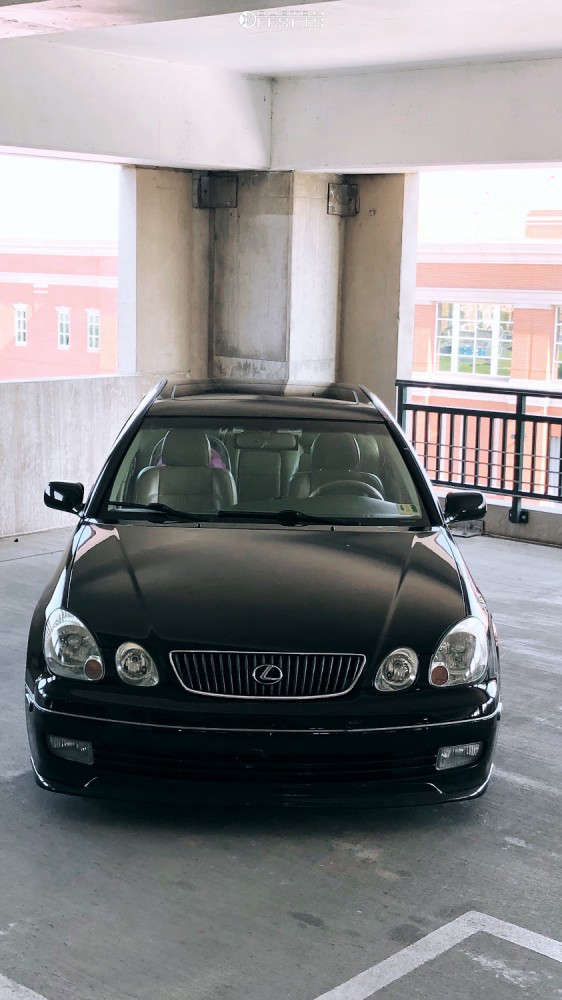 2001 Lexus GS300 with 18x9.5 35 Rotiform Tmb and 225/40R18 Westlake ...