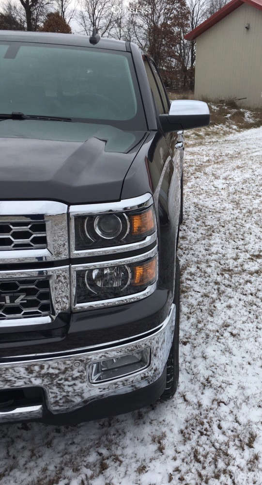 2015 Chevrolet Silverado 1500 with 20x9 12 Mamba M15 and 275/55R20 ...