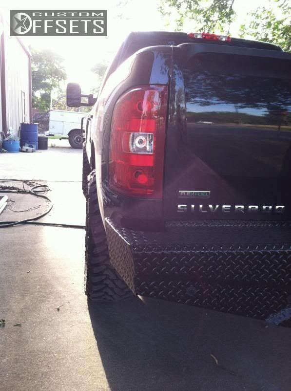 2010 Chevrolet Silverado 1500 with 20x9 0 BMF Novakane and 295/55R20 ...