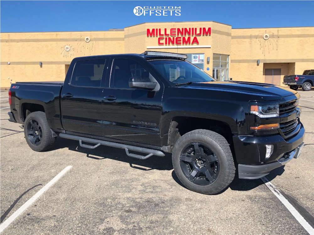 2016 Chevrolet Silverado 1500 with 20x9 18 XD Xd811 and 275/60R20 Nitto ...