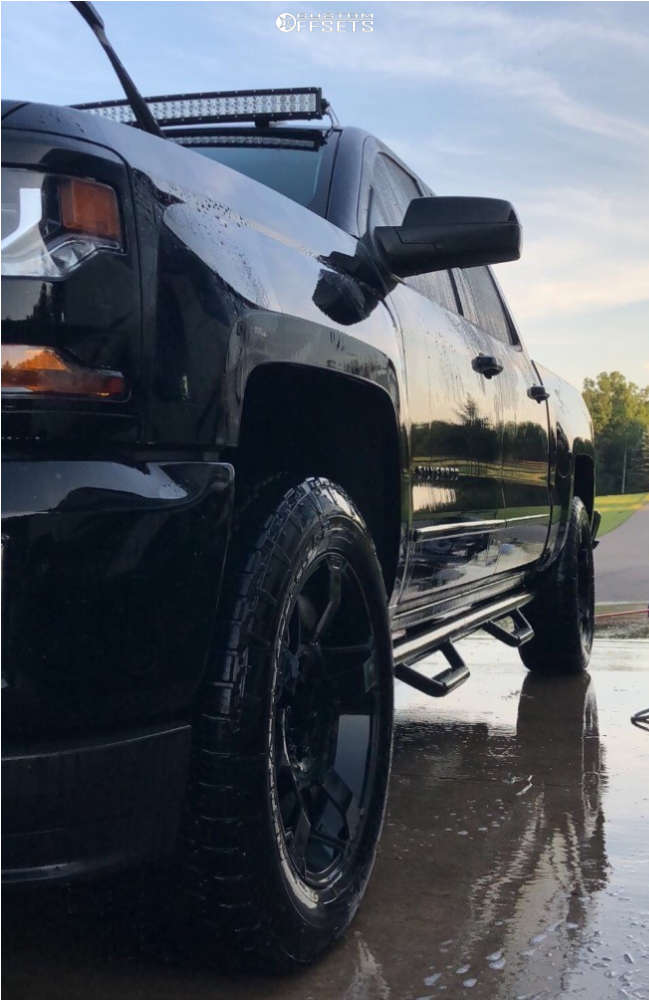 2016 Chevrolet Silverado 1500 with 20x9 18 XD Xd811 and 275/60R20 Nitto ...