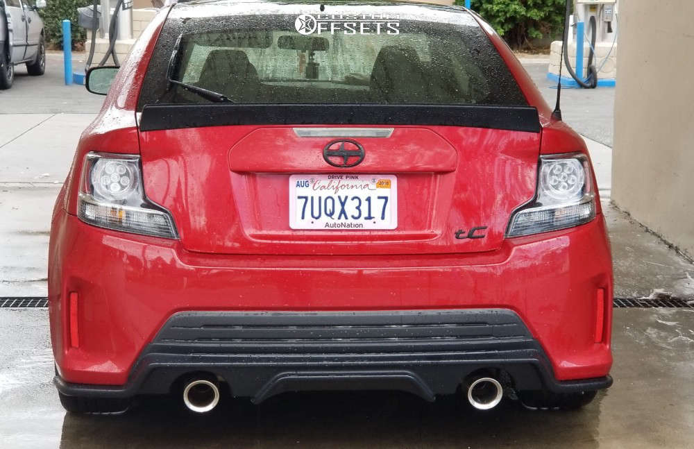 2016 Scion TC with 18x8.75 22 XXR 553 and 245/45R18 Michelin Super ...