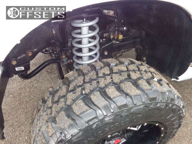 2011 Ram 2500 with 20x12 -44 Work Beast II and 35/12.5R20 Federal ...