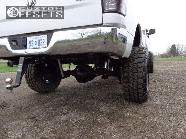 2011 Ram 2500 with 20x12 -44 Work Beast II and 35/12.5R20 Federal ...