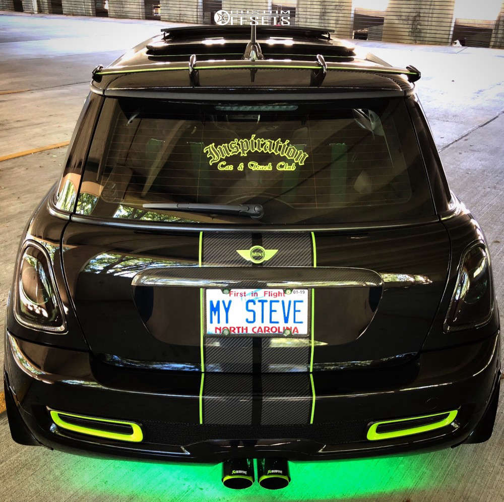 2013 Mini Cooper with 18x7 40 OZ Racing Ultraleggera and 205/40R18 ...