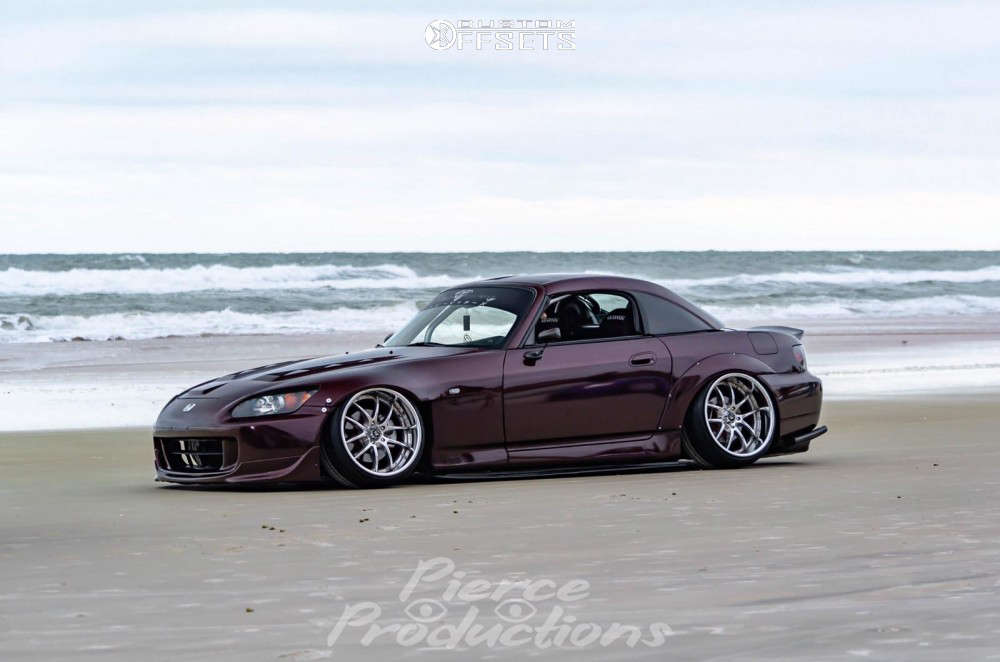2008 Honda S2000 with 18x10 0 Work VS SS and 215/35R18 Achilles Atr ...